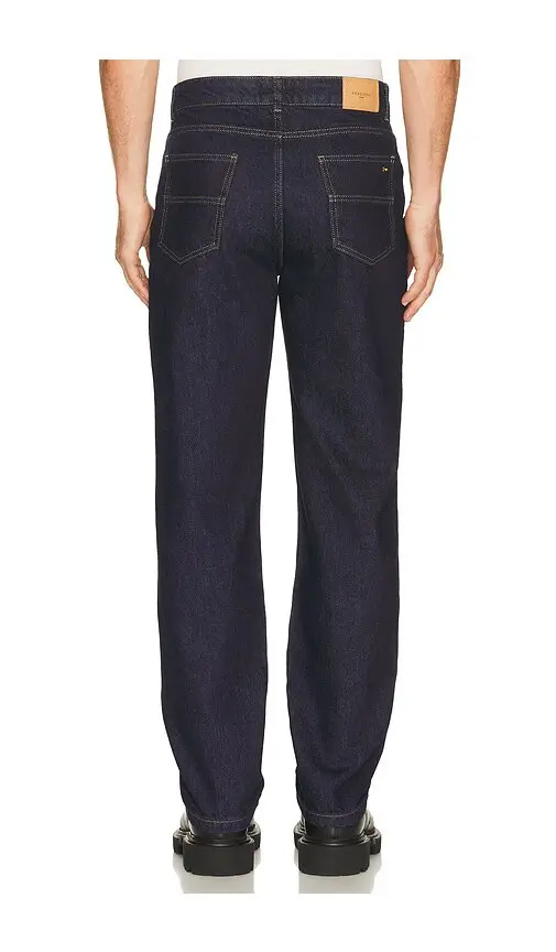 PERCIVAL Straight Leg Denim Jeans - Blue