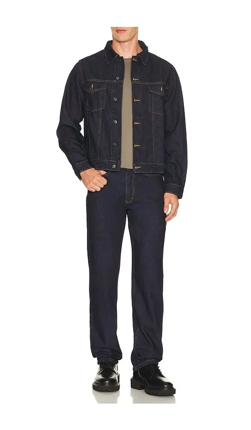PERCIVAL Straight Leg Denim Jeans - Blue