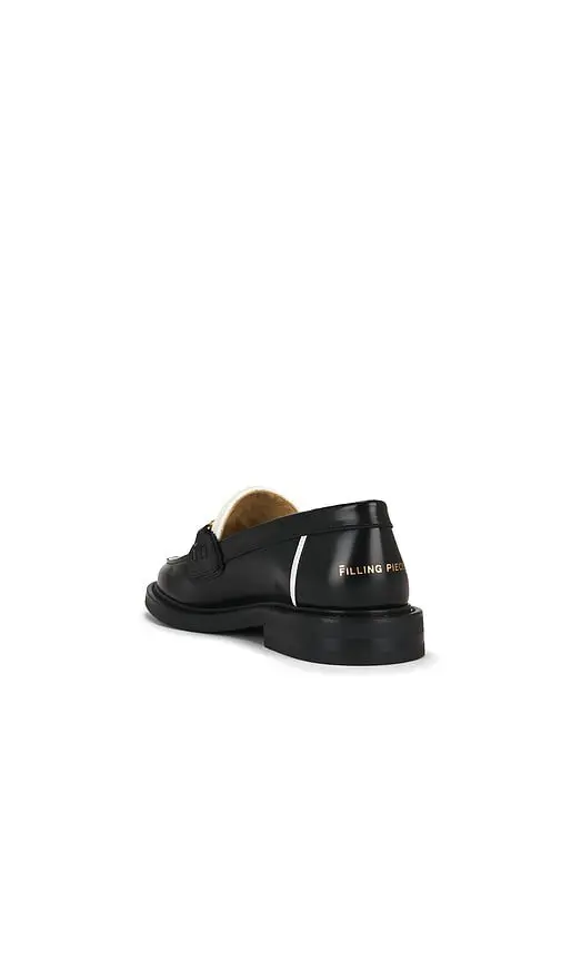 Filling Pieces Pepper Loafer With Graphic Embroidery