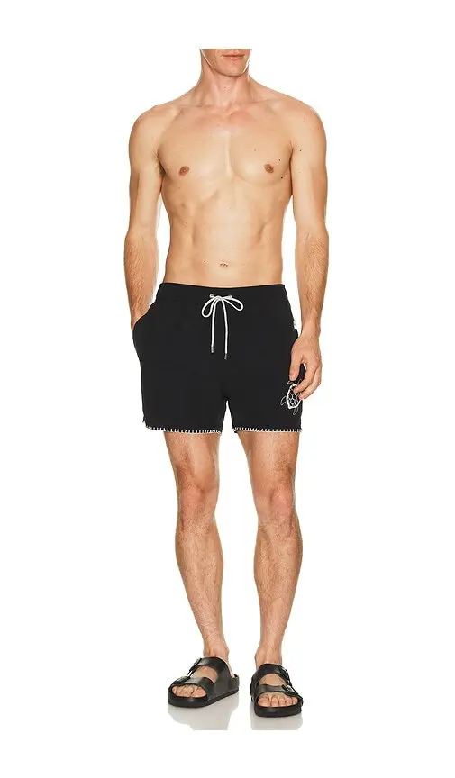 VINTAGE SUMMER Embroidered Shortie Volley