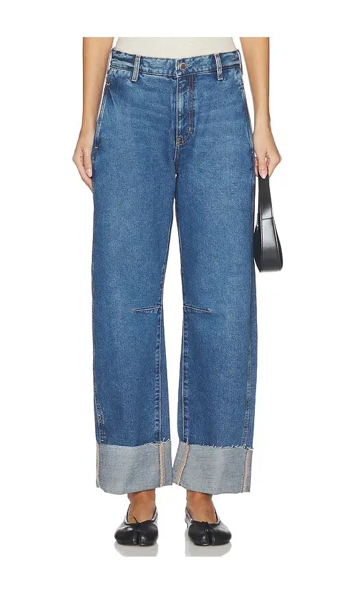 Ag Mercer Barrel Jeans - Blue