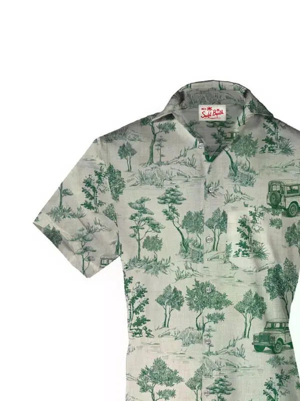 MC2 SAINT BARTH Toile Print Shirt