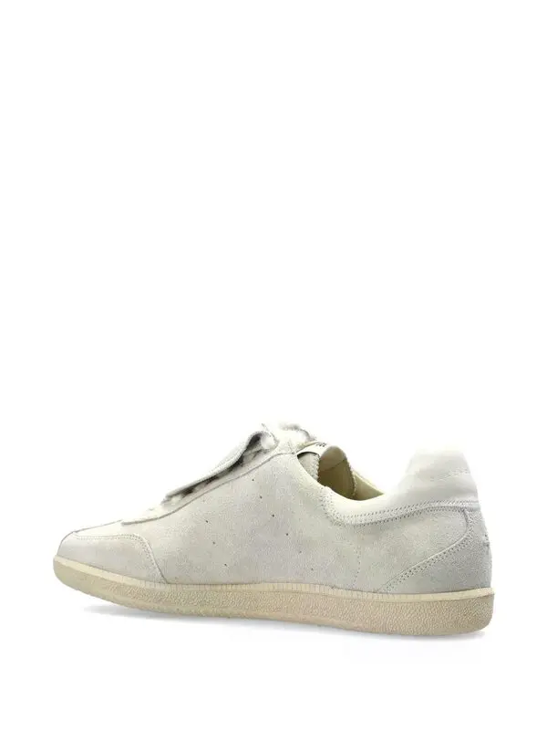 DUKE + DEXTER Star-patch Lace Up Sneakers - Neutrals