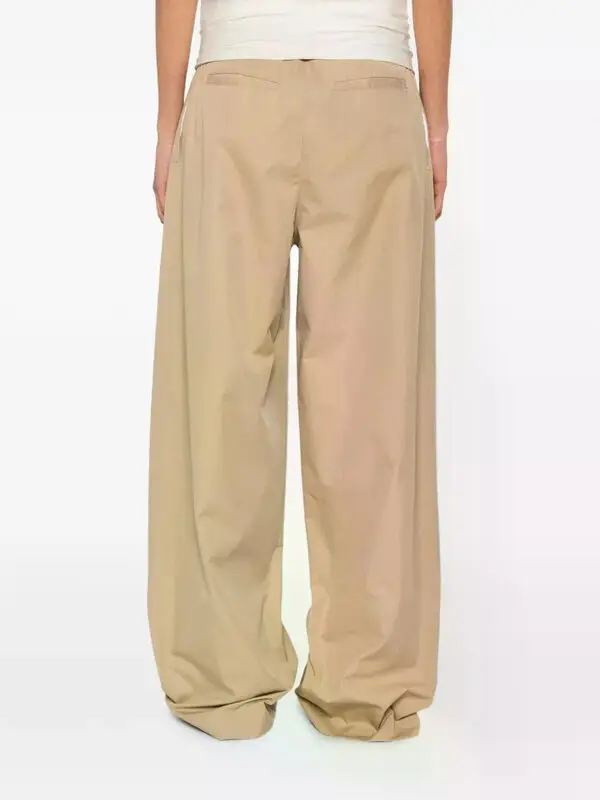 DARKPARK Wendy Fold-over Pleated Trousers