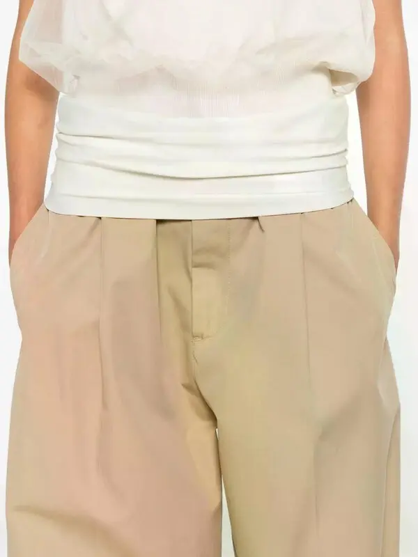 DARKPARK Wendy Fold-over Pleated Trousers