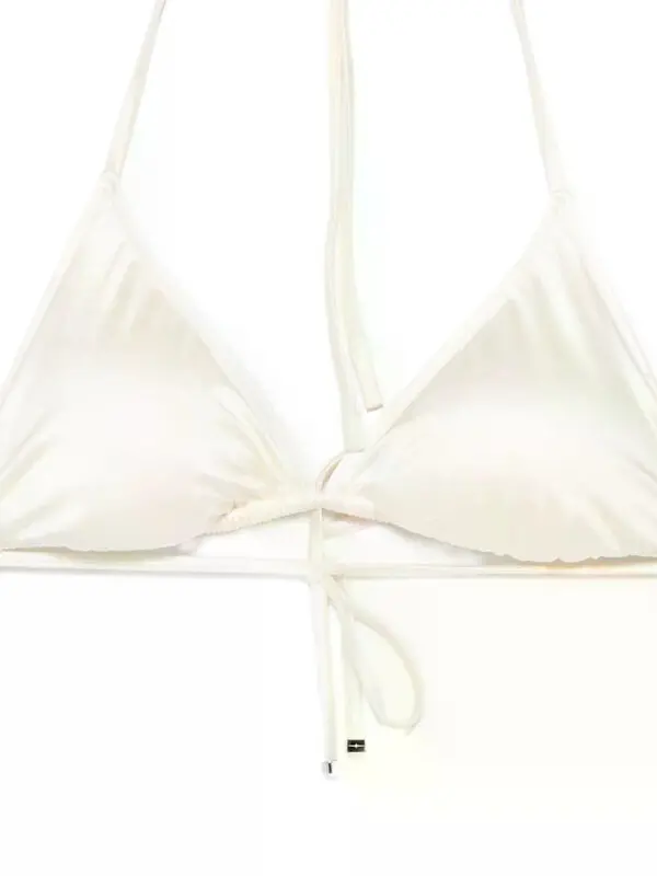 VENUJA Halterneck Bikini With Silver-tone Hardware