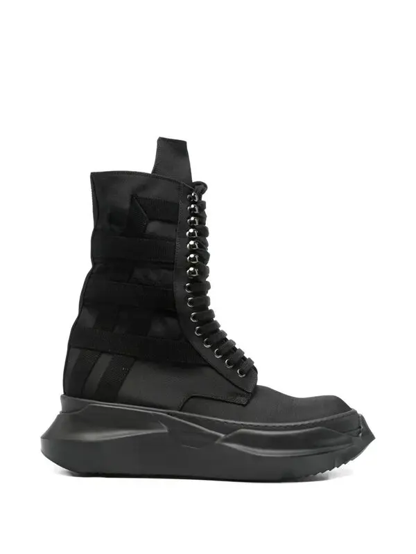 Rick Owens Combat Lace-up Boots