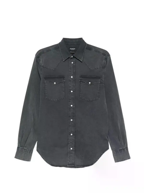 DONDUP Buttoned Denim Shirt