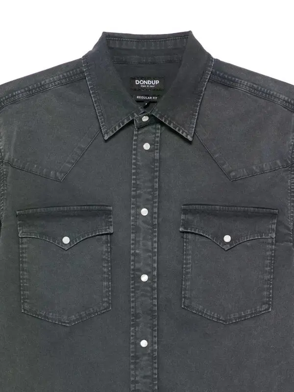DONDUP Buttoned Denim Shirt