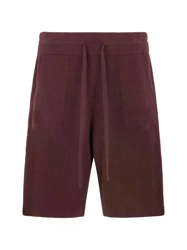 ROBERTO COLLINA Elasticated Shorts - Red