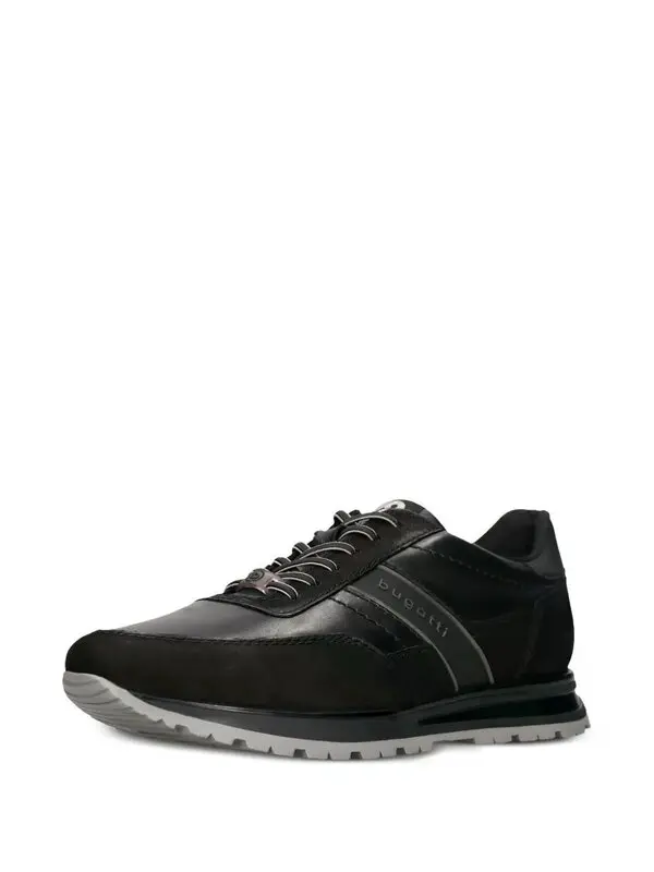 BUGATTI Panelled Logo-print Lace-up Sneakers