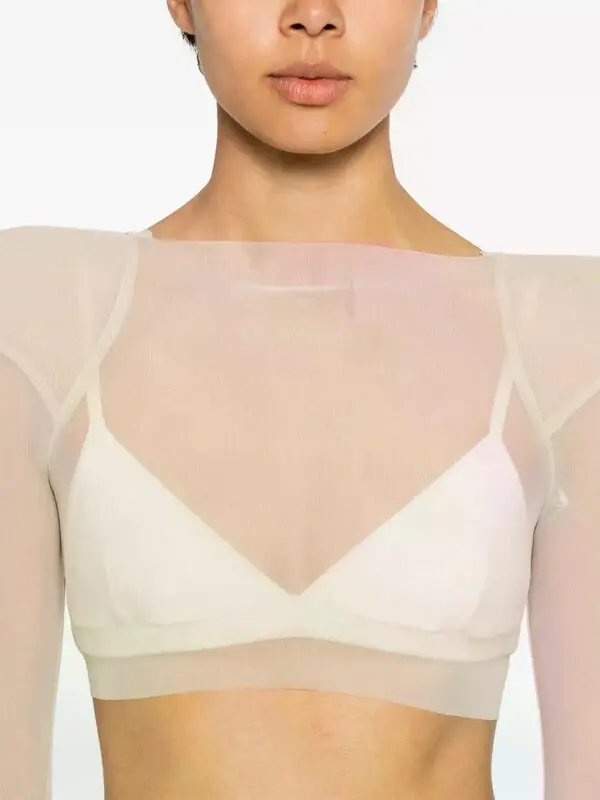 Rick Owens Temple Helm Padded-shoulder Top