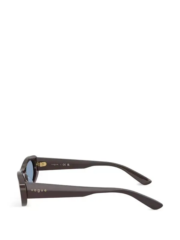 VOGUE EYEWEAR Oval Frame Sunglasses