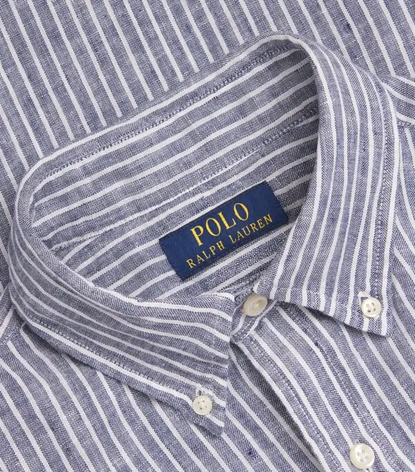 Polo Ralph Lauren Linen Custom-fit Stripe Shirt