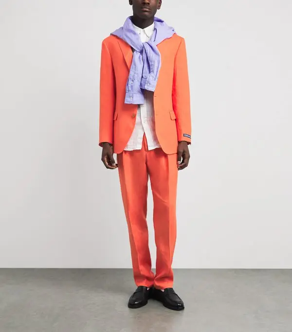Polo Ralph Lauren Linen Tailored Trousers
