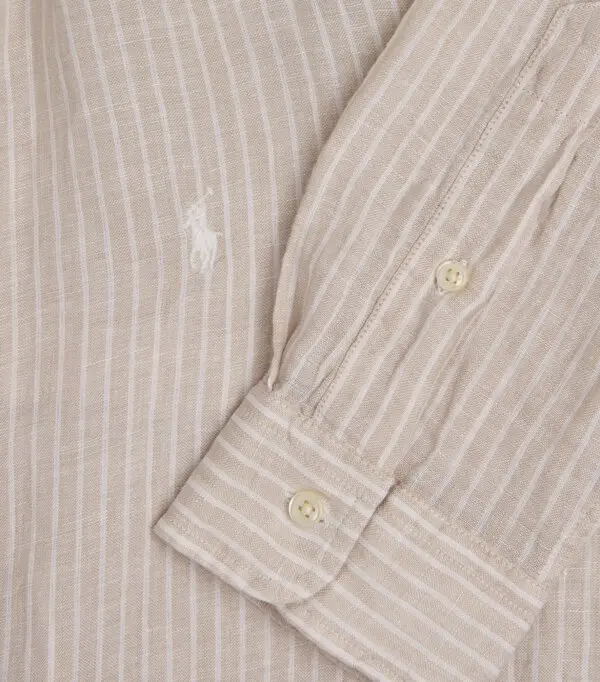 Polo Ralph Lauren Linen Custom-fit Stripe Shirt