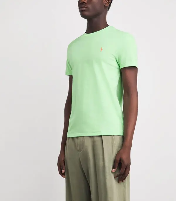 Polo Ralph Lauren Cotton Custom Slim-fit T-shirt - Green