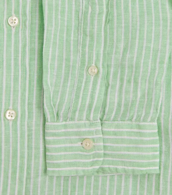 Polo Ralph Lauren Linen Custom-fit Stripe Shirt