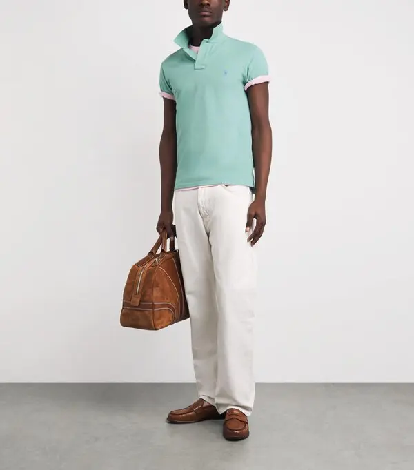 Polo Ralph Lauren Cotton Mesh Slim-fit Polo Shirt