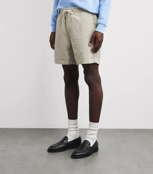 Polo Ralph Lauren Corduroy Prepster Shorts - Beige