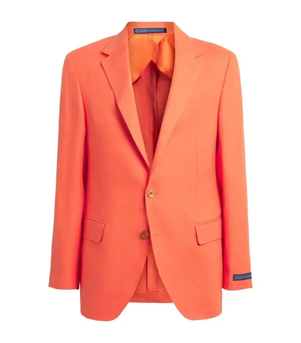 Polo Ralph Lauren Linen Single-breasted Blazer