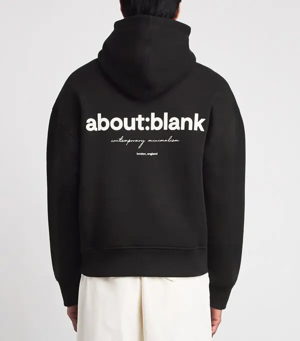 ABOUT:BLANK Cotton Loopback Hoodie