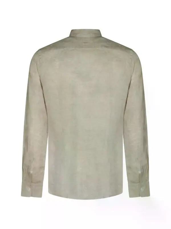 Canali Linen Shirt - Neutrals