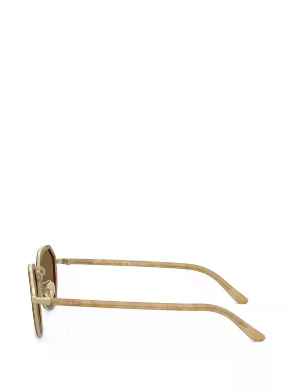 Giorgio Armani Geometric-frame Sunglasses