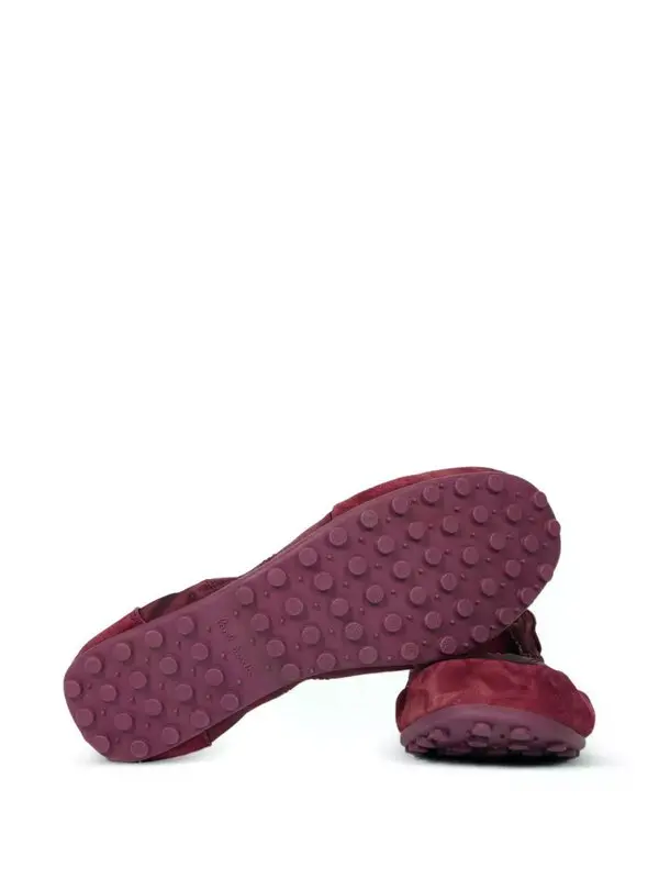 Paul Smith Laguna Panelled Ballet Flats - Red