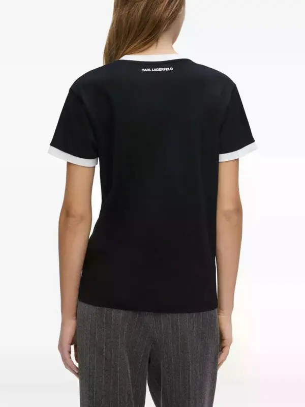 Karl Lagerfeld Le Ballet" Graphic T-shirt