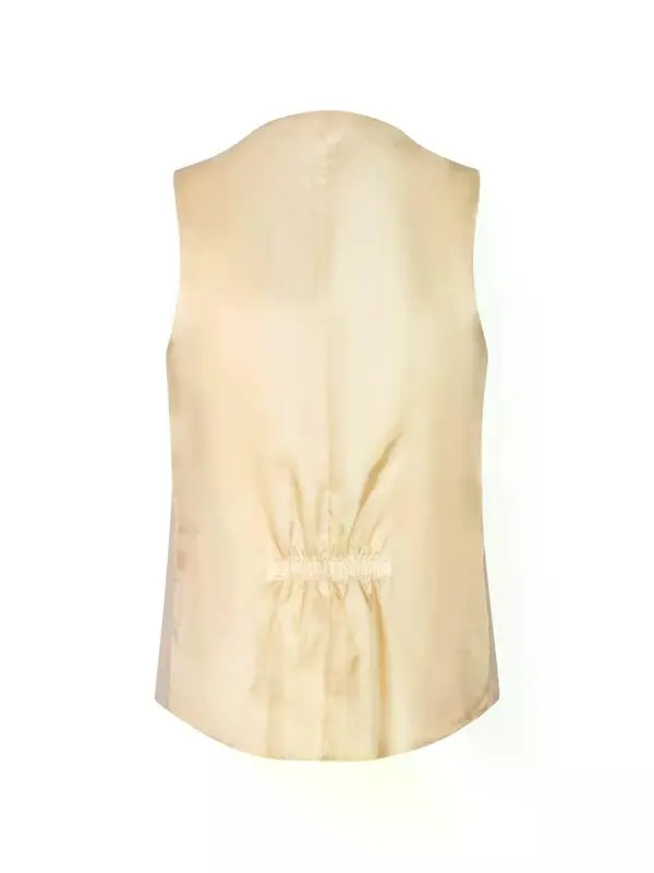Tagliatore Sleeveless V-neck Waistcoat