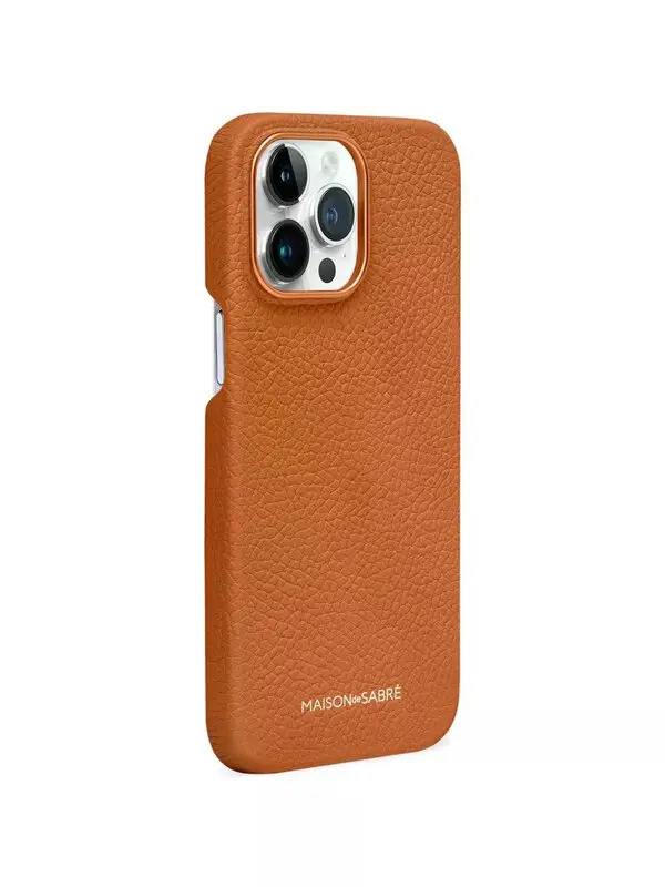 MAISON DE SABRE Leather Iphone 15 Pro Case