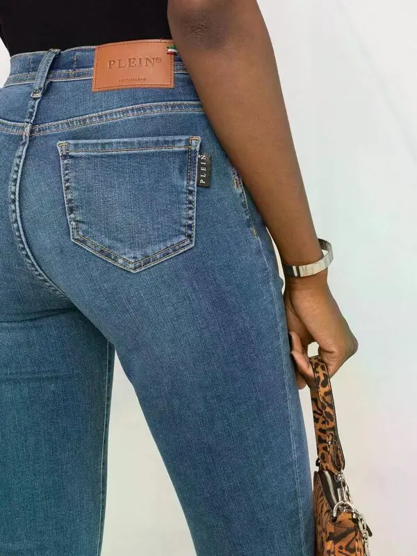 Philipp Plein High-waisted Skinny Jeans