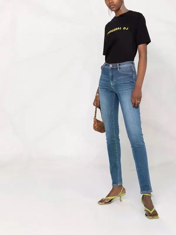 Philipp Plein High-waisted Skinny Jeans