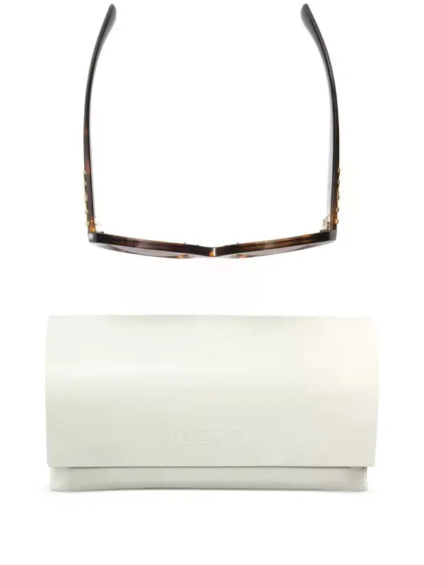 Burberry Heritage Round Sunglasses - Brown