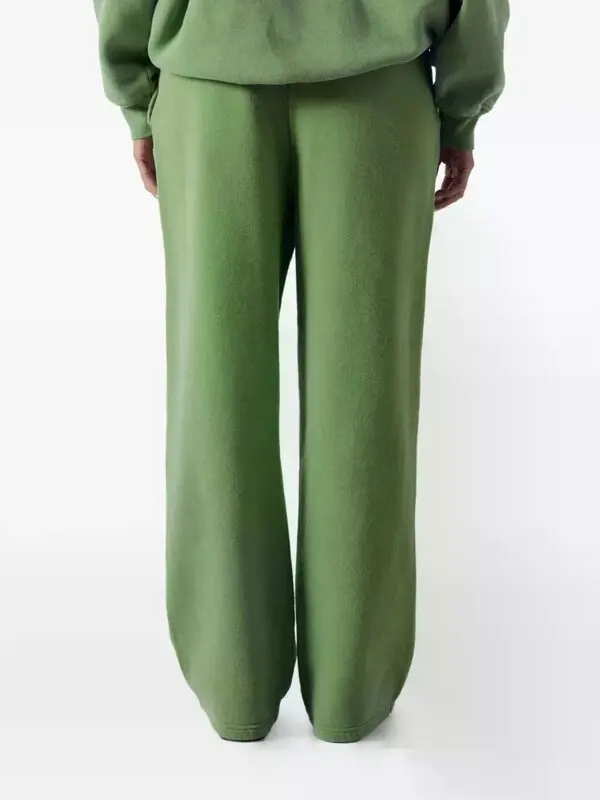 American Vintage Plizzy Straight-leg Track Pants - Green