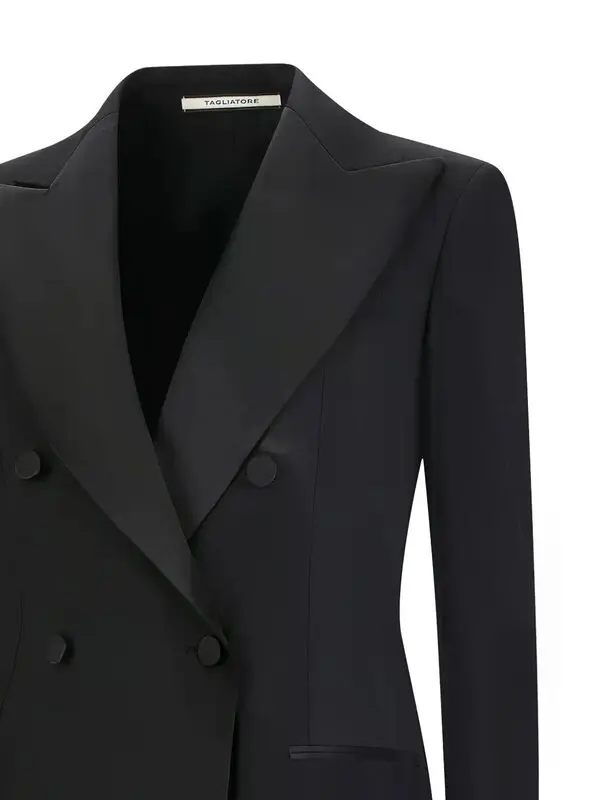 Tagliatore Double-breasted Peak-lapel Suit
