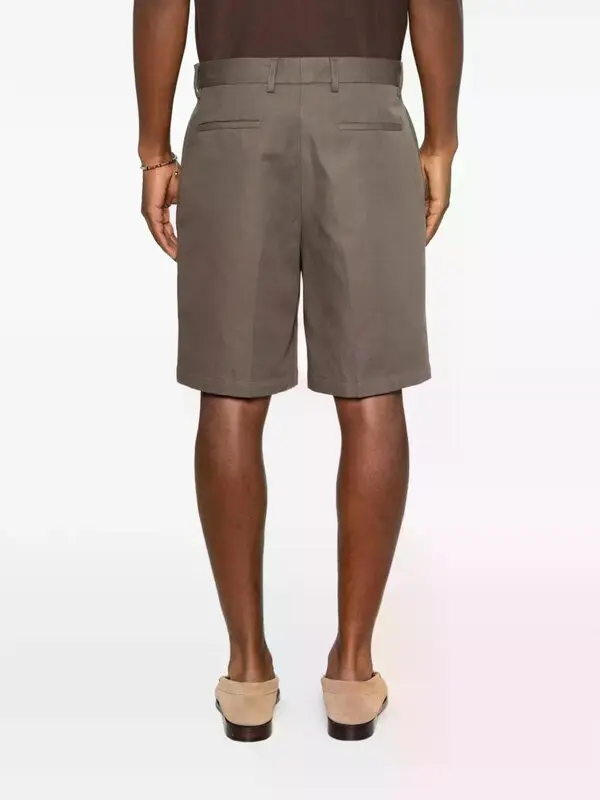 Zegna Tailored Pressed-crease Shorts