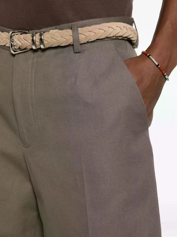 Zegna Tailored Pressed-crease Shorts