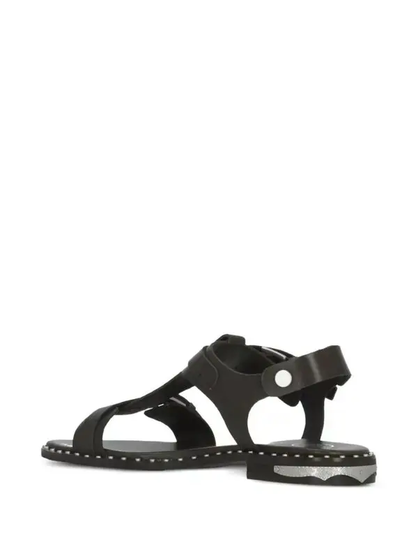 Ash Piper Stud-embellished Buckle-strap Sandals