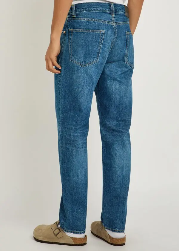 BLUE BLUE Relaxed Tapered-leg Jeans