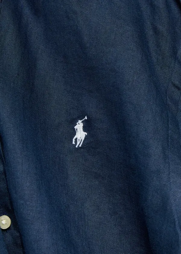 Polo Ralph Lauren Logo-embroidered Linen Shirt