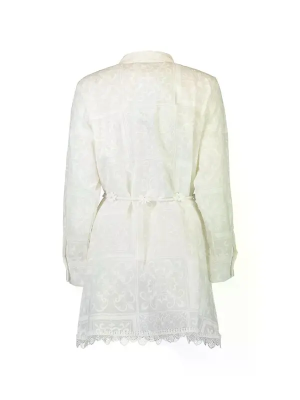 Waimari Alloria Embroidered Mini Dress