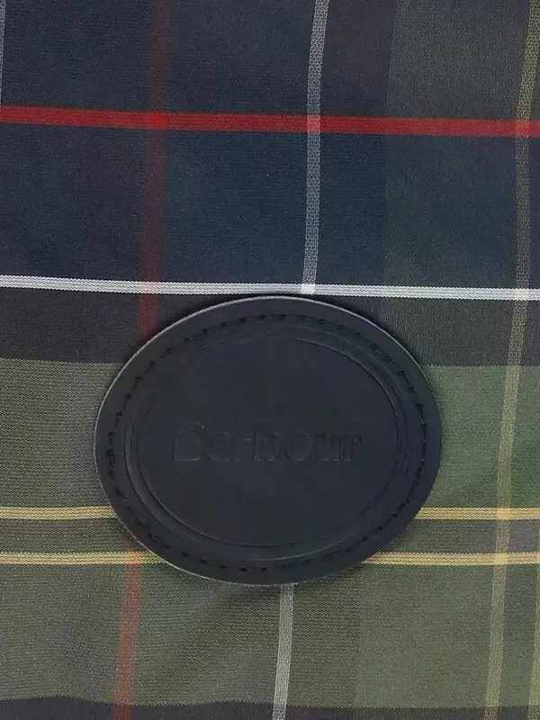 Barbour Tartan Logo-patch Dog Blanket