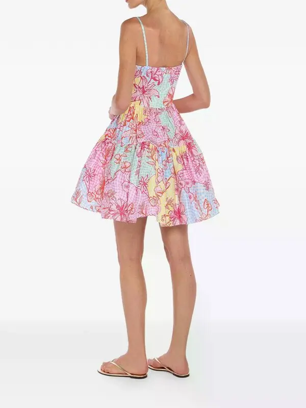 MARY KATRANTZOU Margot Floral-print Mini Dress