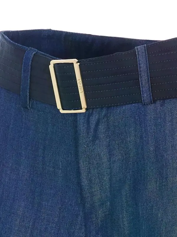 Liu Jo Belted Wide-leg Trousers