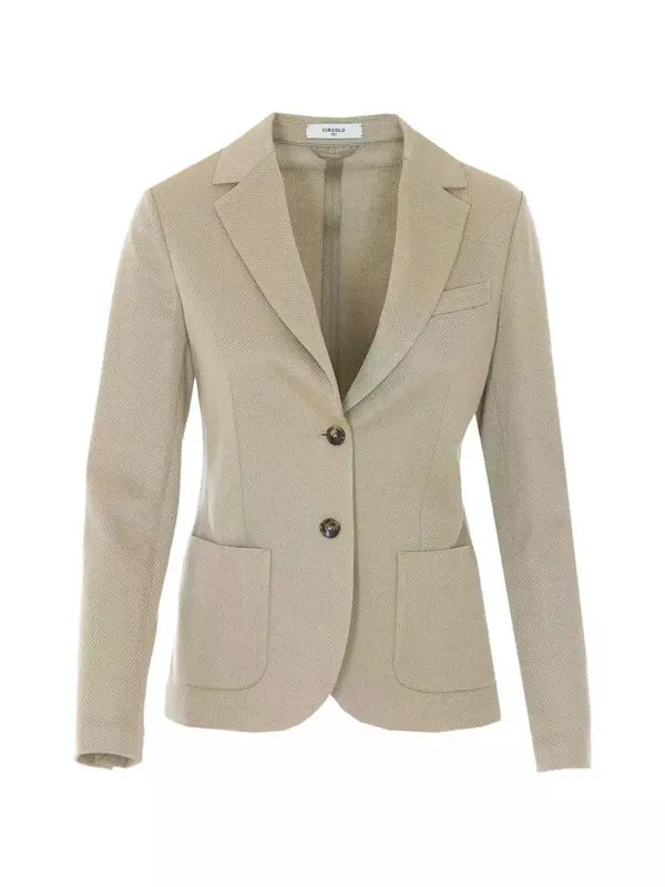 CIRCOLO 1901 Single-breasted Patch-pocket Jacket