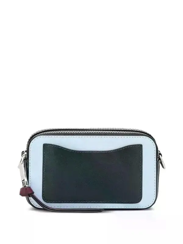 Marc Jacobs The Snapshot Leather Cross Body Bag - Blue