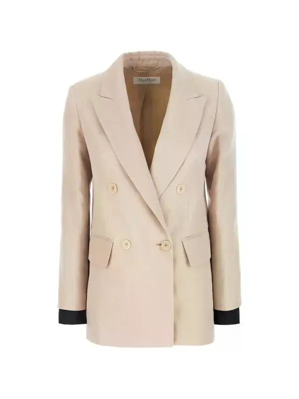 Max Mara Double-breasted Peak-lapel Blazer