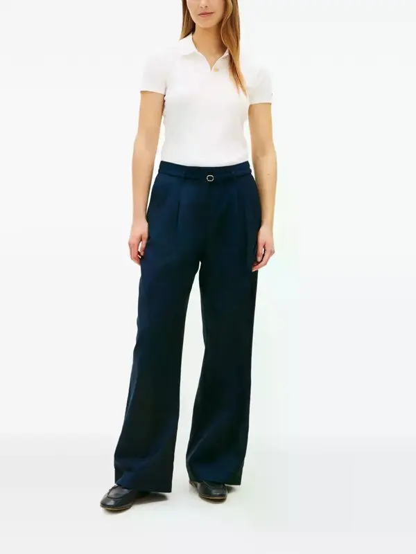 Tommy Hilfiger Belted Wide Leg Trousers